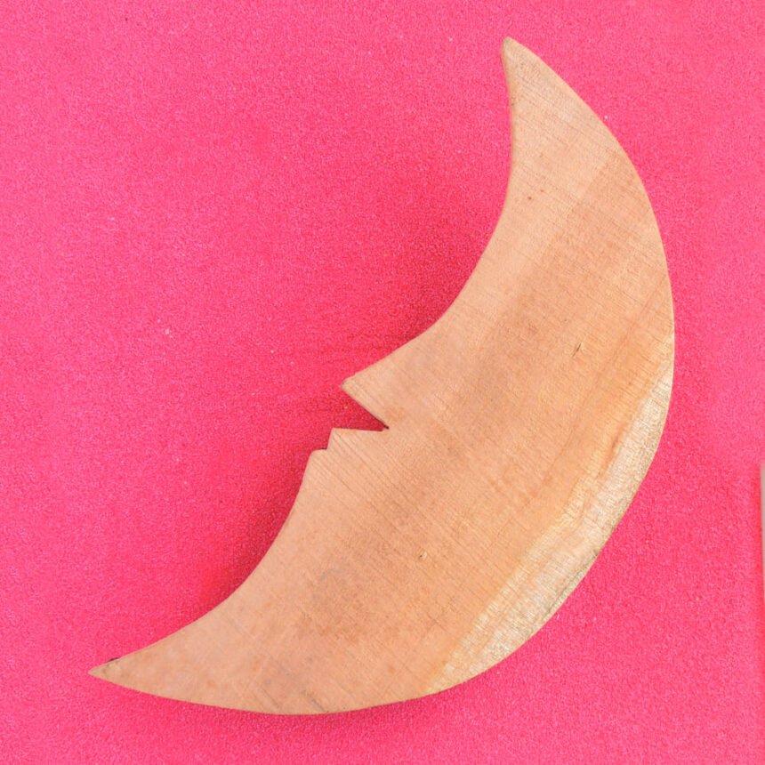 Huichol Art Yarn Painting Moon – coRa mexico